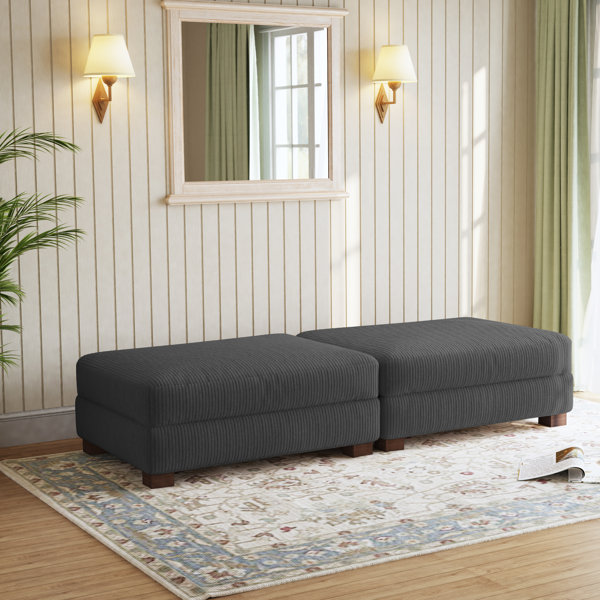 Upholstered Ottoman Wayfair